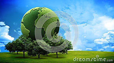Green Earth Concept Royalty Free Stock Photos - Image: 18702278
