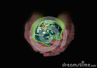 Green Earth In Safe Hands Featuring USA Stock Photography - Image: 15875482