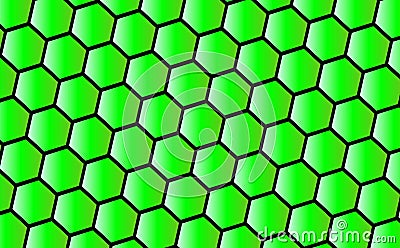 Green Honeycomb Background Royalty Free Stock Images - Image: 12318319