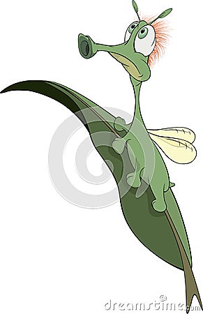 Green Insect Cartoon | CartoonDealer.com #39981169