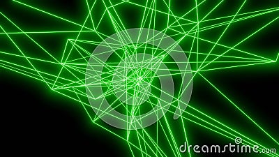 Green Lines Motion Background Stock Footage - Video of abstract, symbol ...