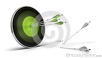 Green Opportunities - Target And Arrow Royalty-Free Stock Image ...