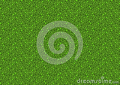 Green Pixel Background Cartoon Vector | CartoonDealer.com #101032711