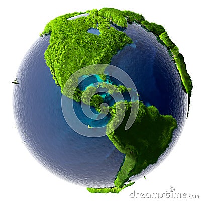 Green Planet Earth Stock Photo - Image: 26595440