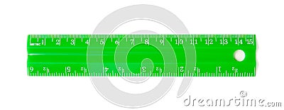 Green Ruler Royalty Free Stock Photo - Image: 14182495