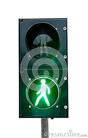 Green Signal Of A Traffic Light Royalty Free Stock Images - Image: 26831309
