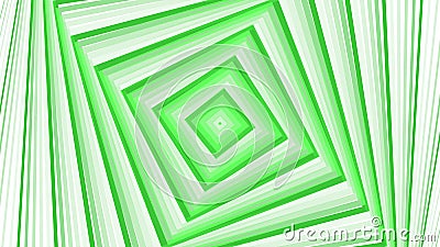 Green Spin Bold Square Simple Flat Geometric on White Background Loop ...