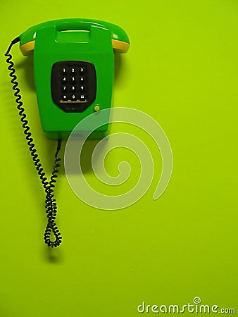 Green Telephone Royalty Free Stock Photos - Image: 7318