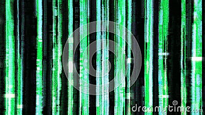 Green Vertical Lines Intro Animation, with Moving Particles. Stock ...
