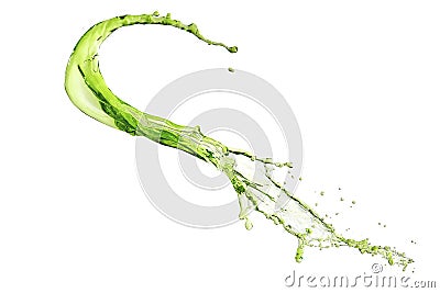 Green Water Splash Stock Image - Image: 20730241