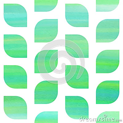 Green Watercolor Seamless Texture Vector Illustration | CartoonDealer ...