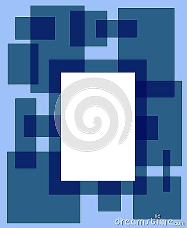 Greenish Blue Rectangle Frame Royalty-Free Stock Image | CartoonDealer ...