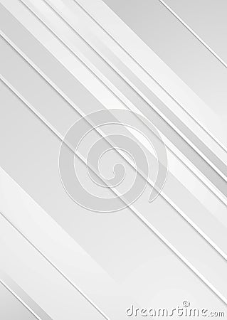 Grey Minimal Tech Striped Flyer Background Stock Vector - Image: 74628096