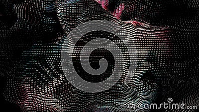 Grey Moving Patterns. Design. Light Patterns that Swirl and Develop As ...