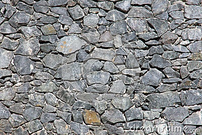 Grey Natural Stone Wall Royalty Free Stock Photography - Image: 23136427