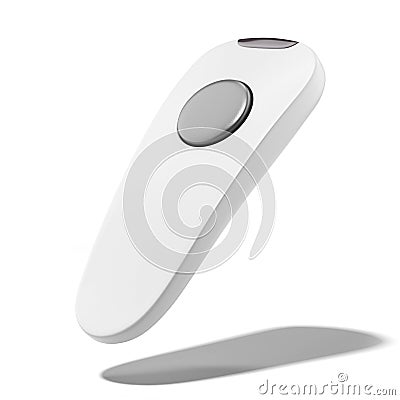 Grey One Button Remote Control Royalty Free Stock Images - Image: 28418299