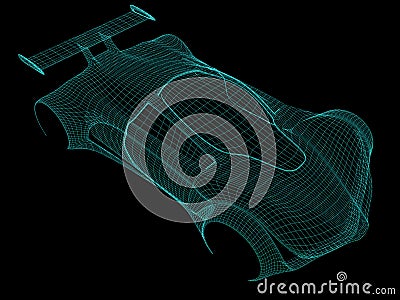 Grid Car Royalty Free Stock Photography - Image: 11532387