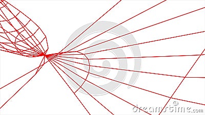 Grid Net Polygonal Wireframe Abstract Drawing Motion Graphics Seamless ...