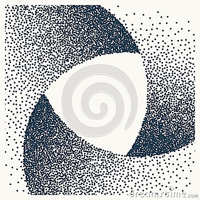 Gritty Vector Geometric Shape Background Illustration Template ...