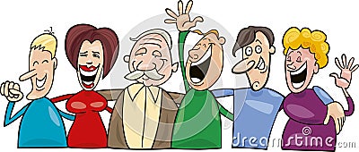 Group Of Funny People Stock Photo - Image: 15532230