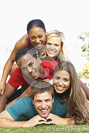 Group Of Young Friends Having Fun Together Royalty Free Stock Photos ...
