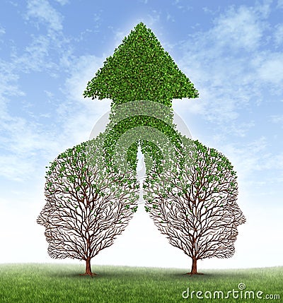 Growing Together Partnership Stock Photography - Image: 26131252