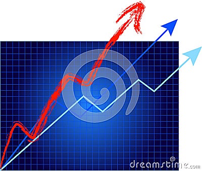 Growth Is Off The Charts! Stock Photos - Image: 325943