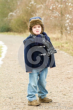Grumpy Little Boy With Sad Bottom Lip Royalty-Free Stock Photo ...