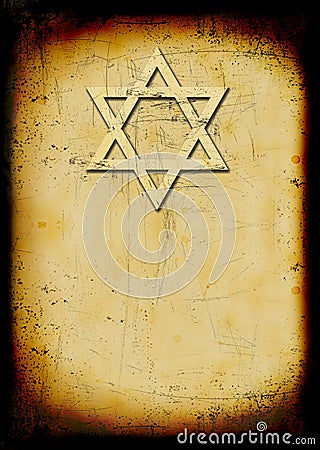 Grunge Burned Jewish Background Royalty-Free Stock Photo ...