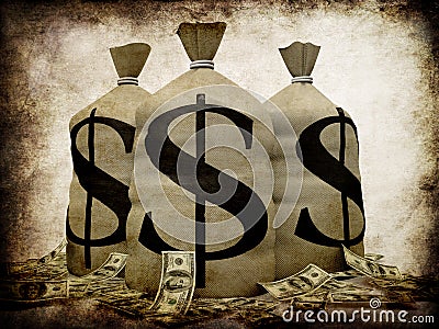 Grunge Money Stock Image - Image: 2910861