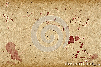 Grunge Paper Vintage Whith Blood Stock Photography - Image: 16701532