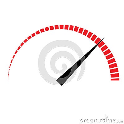 Guage, Meter, Level Indicator Icon. Calibration, Benchmark, Measure ...