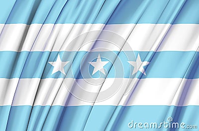 Guayas Waving Flag Illustration. | CartoonDealer.com #154882779