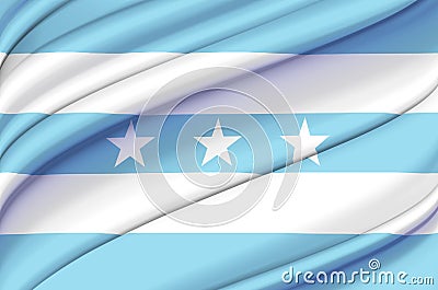 Guayas Waving Flag Illustration. | CartoonDealer.com #154953997