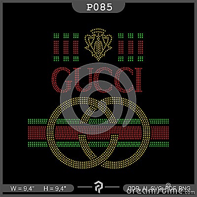 GUCCI HOTFIX PATTERN DESIGN Editorial Photo | CartoonDealer.com #230653719