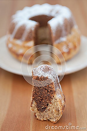 Gugelhupf - German Sponge Cake Royalty-Free Stock Photo | CartoonDealer ...