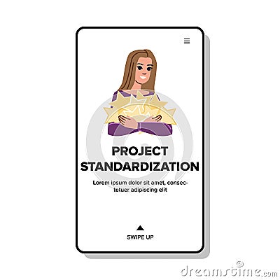 Guidelines Project Standardization Vector | CartoonDealer.com #317521303