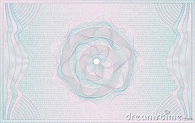 Watermark Banknote Pattern. Banknotes Check Guilloche Lines Texture ...