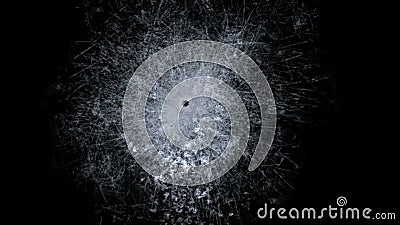 Gun shot hitting glass stock footage. Video of gunshots - 40662440