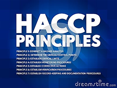HACCP PRINCIPLES, Identification, Evaluation, And Control Of Food ...