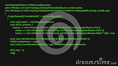 Hacker Code Running Down a Computer Screen Terminal Stock Video - Video of cyberspace, cyber ...