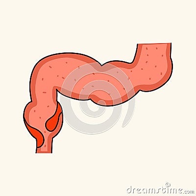 Haemorrhoids. Vector Illustration In Cartoon Style | CartoonDealer.com ...