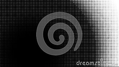 Animated Halftone Dots. White Dots on Alpha. Looped. Stock Footage ...