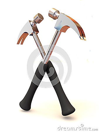 Hammers Royalty-Free Cartoon | CartoonDealer.com #4070954
