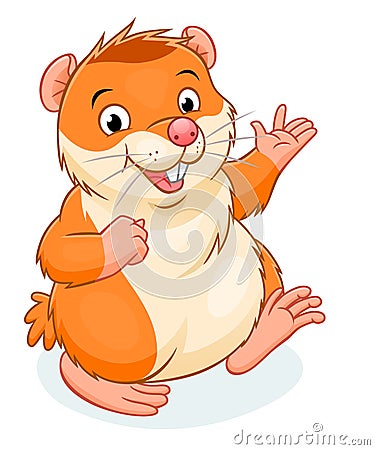 Angry Hamster stock vector. Illustration of animal, gerbil - 15715399