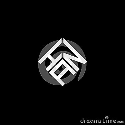 HAN Letter Logo Design On Black Background. HAN Creative Initials ...