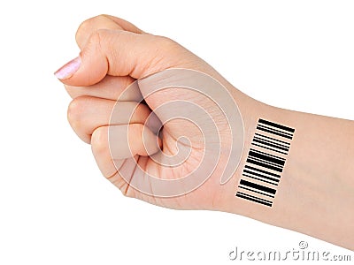 Im Not for Sale Barcoded stock photo. Image of trafficked - 31975734