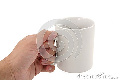 Hand Holding Coffee Mug Royalty-Free Stock Photo | CartoonDealer.com ...
