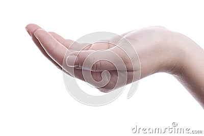 Hand Holding Nothing Royalty-Free Stock Photography | CartoonDealer.com ...