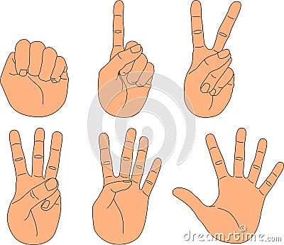 Hand Motions Royalty Free Stock Image - Image: 12717306